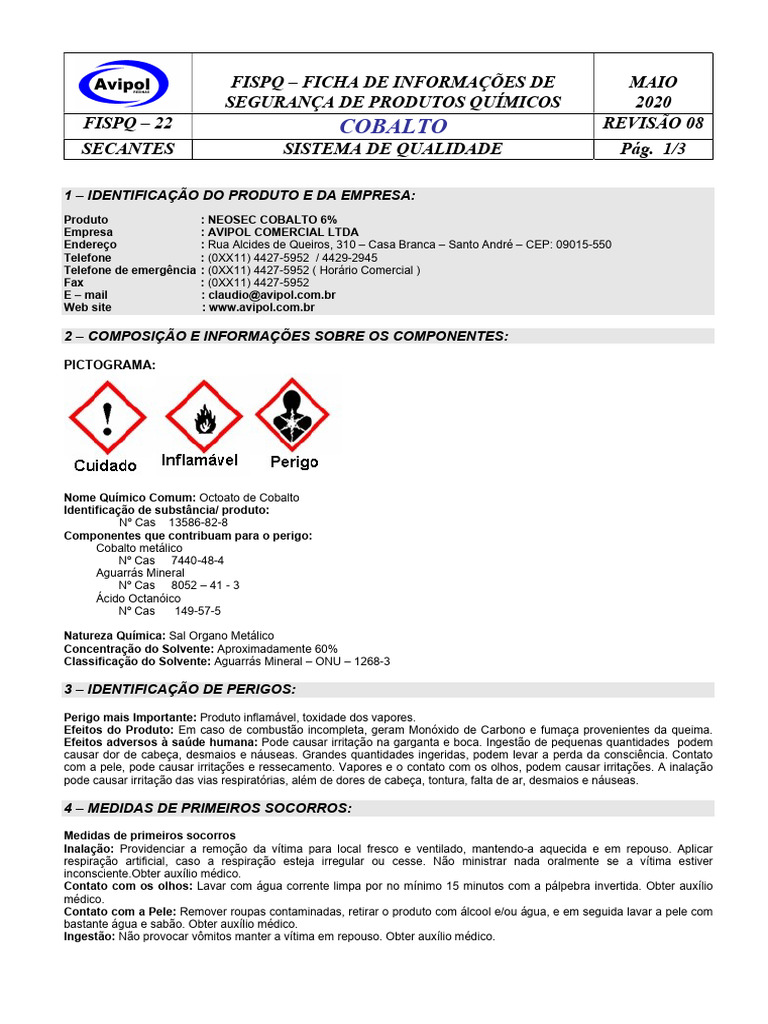 Cobalto | PDF