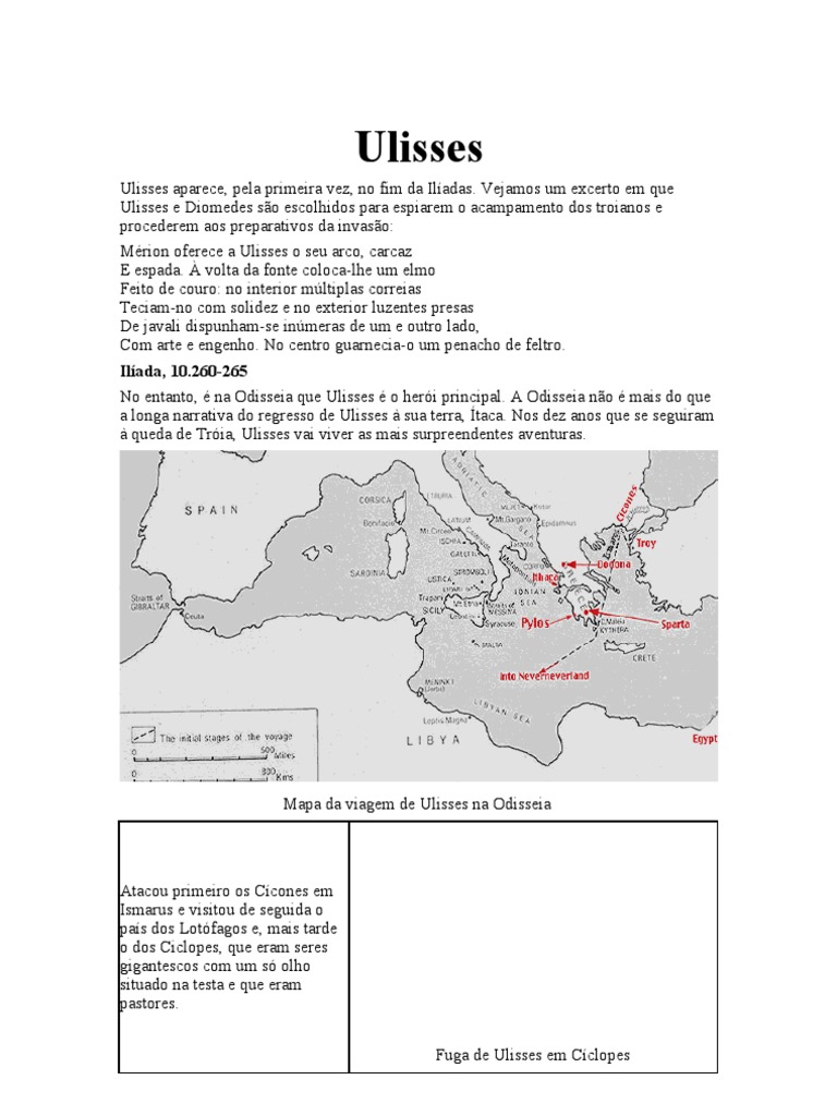 Ulisses | PDF | Ulisses | Odisseia
