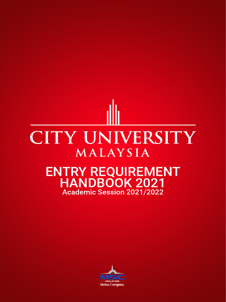 Cityu Entry Handbook 2021 | PDF | Academic Degree | Art