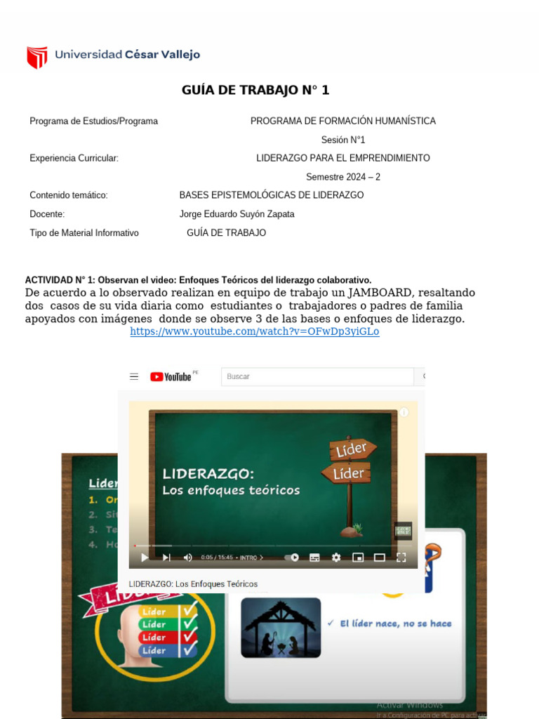 Material Informativo Sesión 1 | PDF