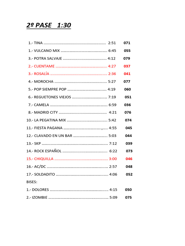 2º PASE 2024 - Xubial | PDF