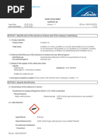 Un2990 MSDS | PDF | Oxygen | Safety