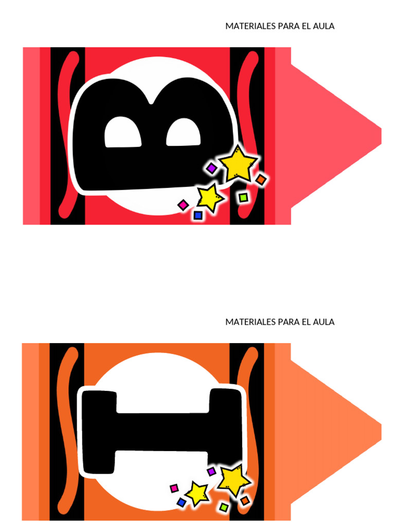 Banner Bienvenidos Crayola | PDF