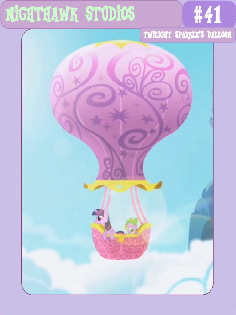 Twilight Sparkle S Balloon by Rocketmantan-D465868 | PDF