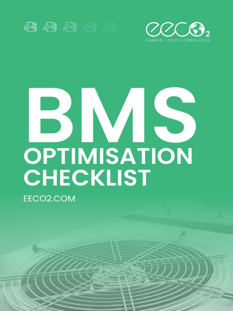 BMS Optimisation Checklist - KB Version | PDF