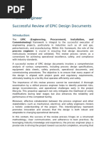 Engineering Document Flow in EPC Projects | PDF | Engineering | Procurement