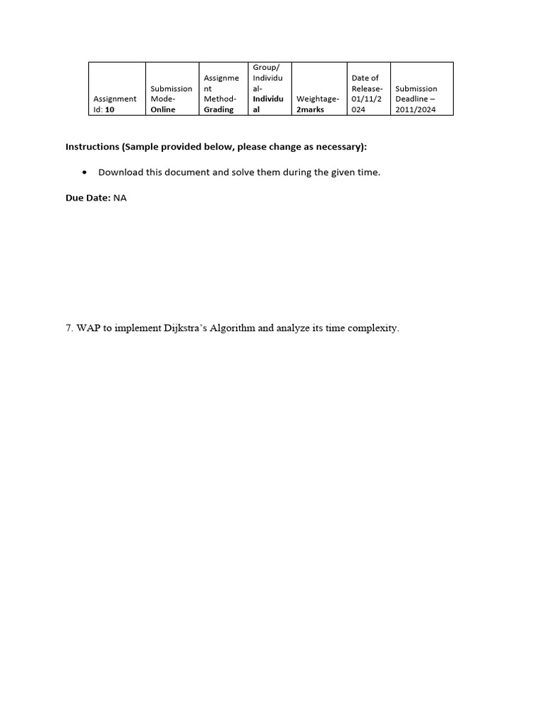 Lab Assignment 10 | PDF