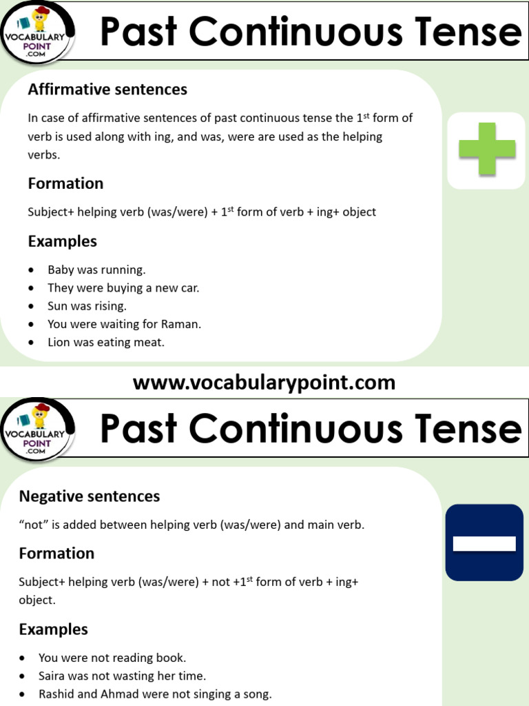 past-continuous-tense | PDF