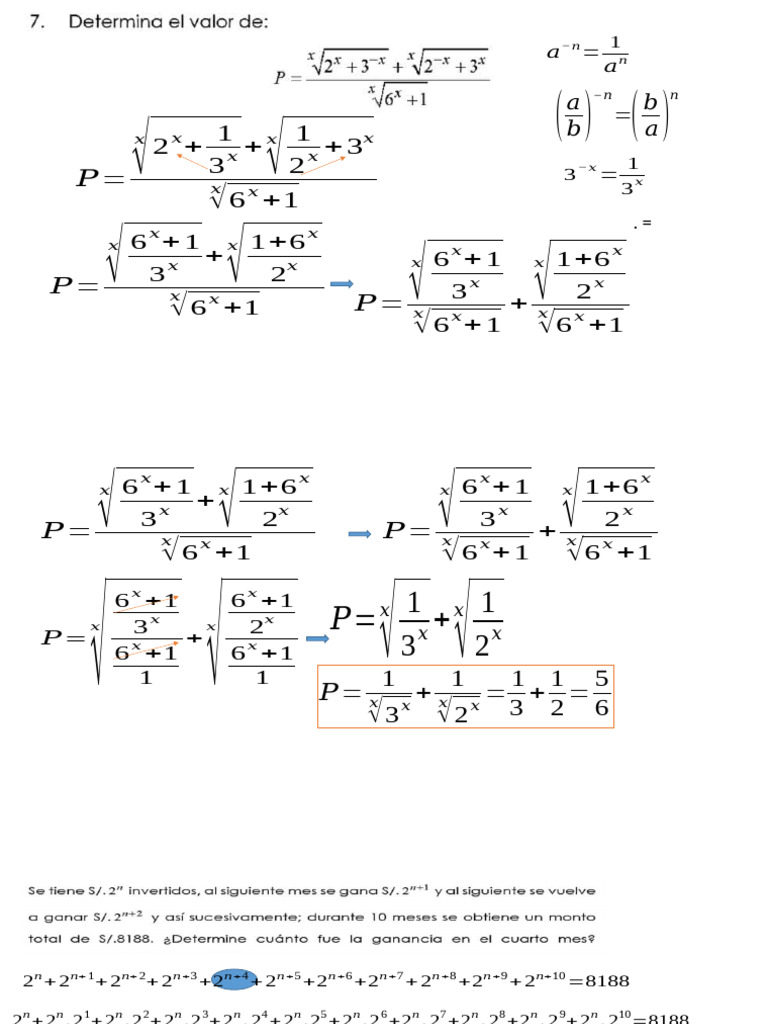 Practica Algebra 1 | PDF