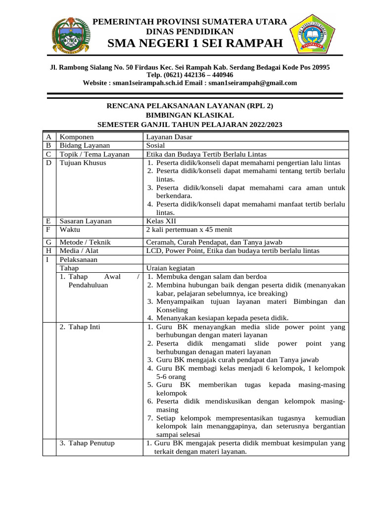 RPL 2 Etika Dan Budaya Berlalulintas | PDF