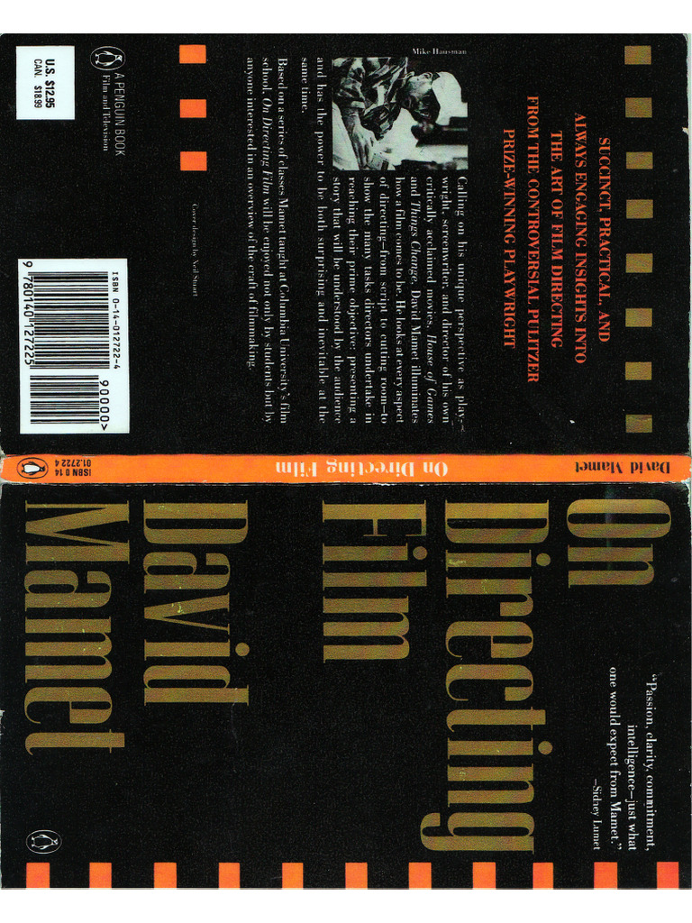 Mamet - David - On Directing Films | PDF