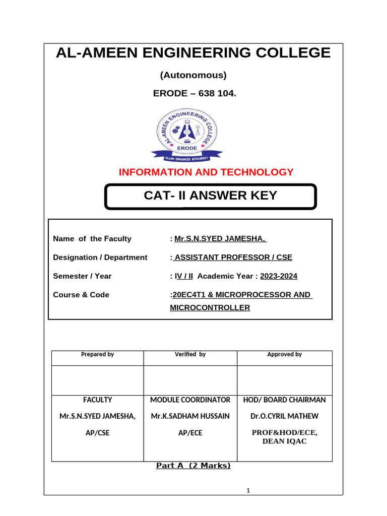 MPMC Cat 2 IT | PDF