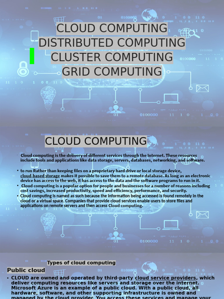 Cloud PPT 2d | PDF