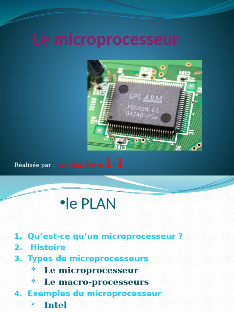 Le Microprocesseur | PDF