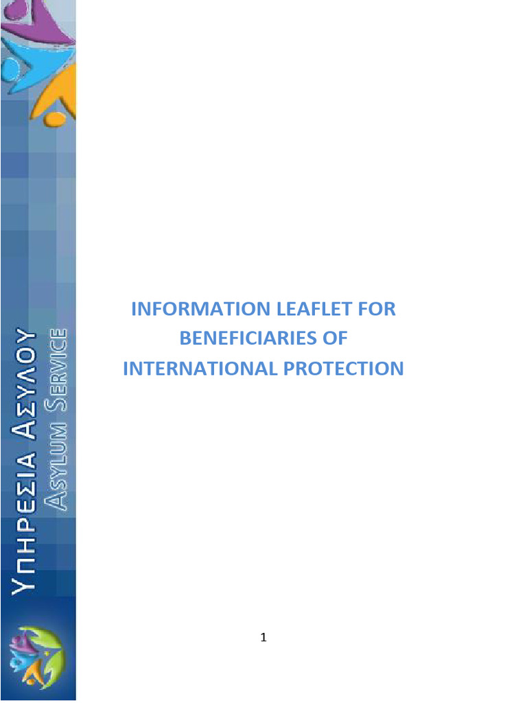 Information Leaflet For Beneficiaries of International Protection | PDF