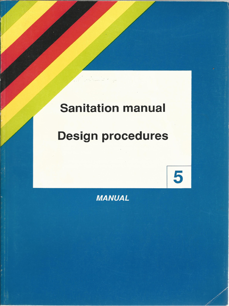 Sanitation Manual Design Procedures | PDF