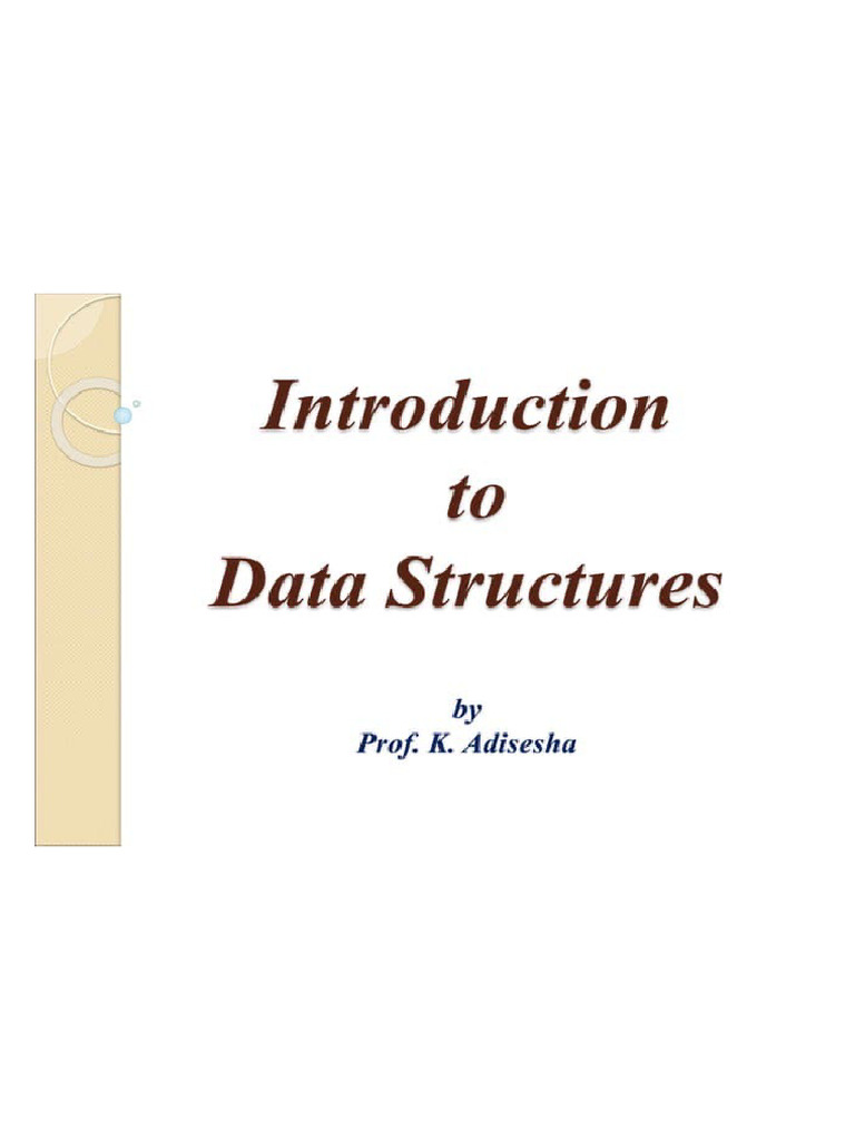 Data Structures | PDF
