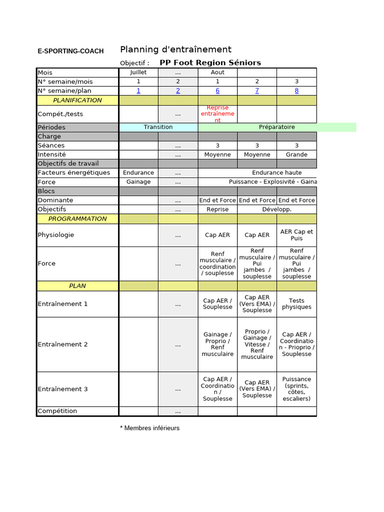 Plan Foot | PDF