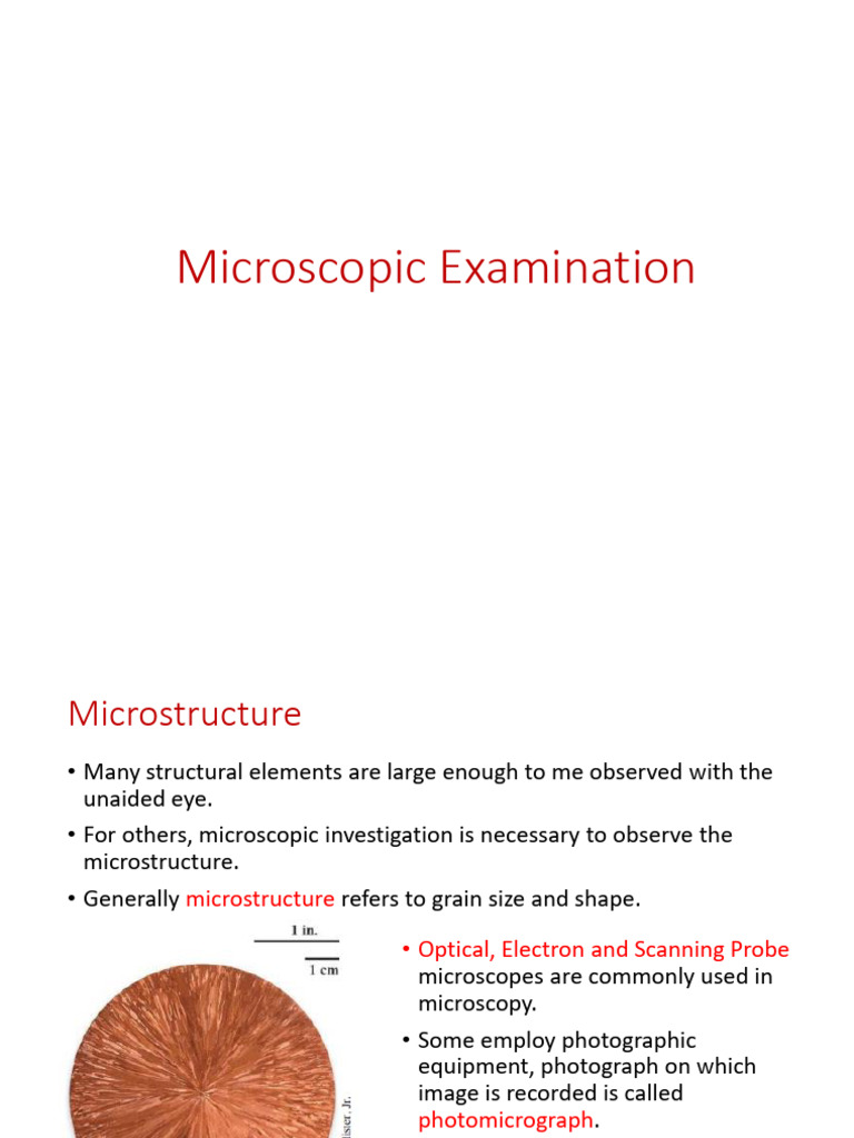 3 - Microscopic Examination and Defects in Solids | PDF | Crystallite ...
