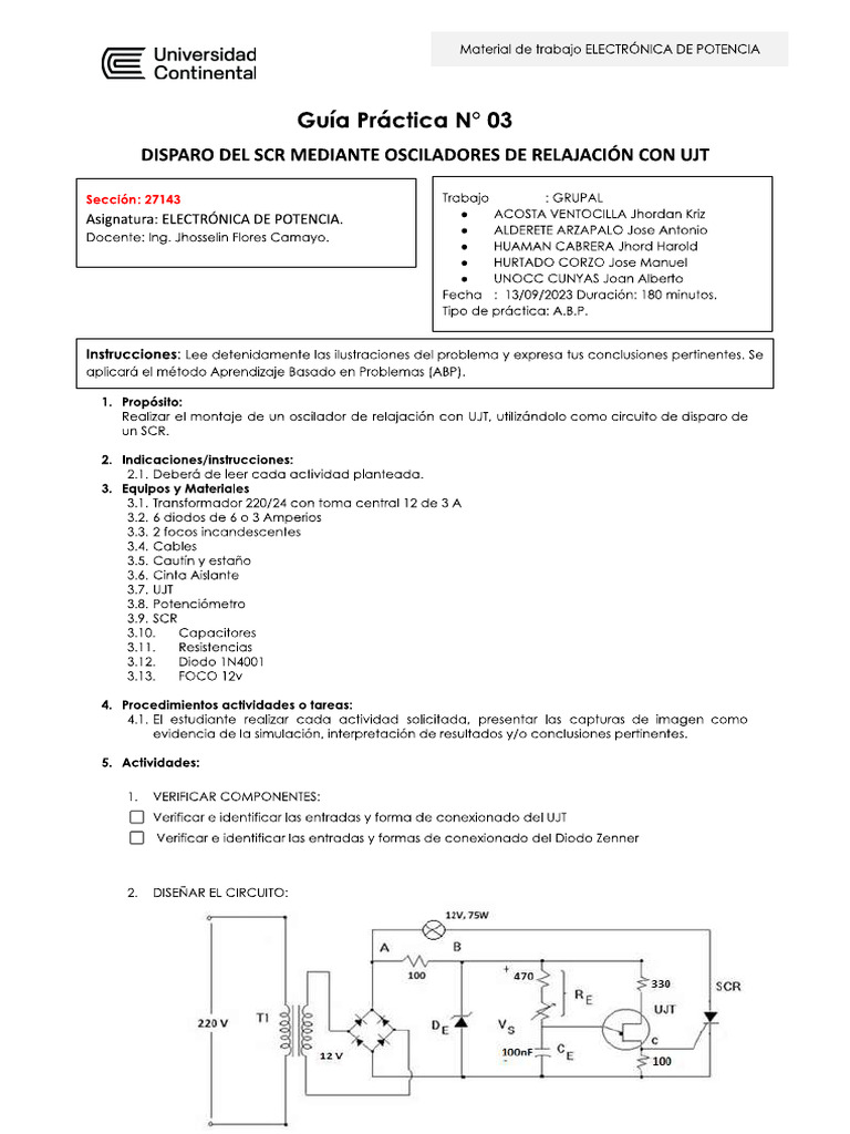 Guia 3 Electronica P | PDF