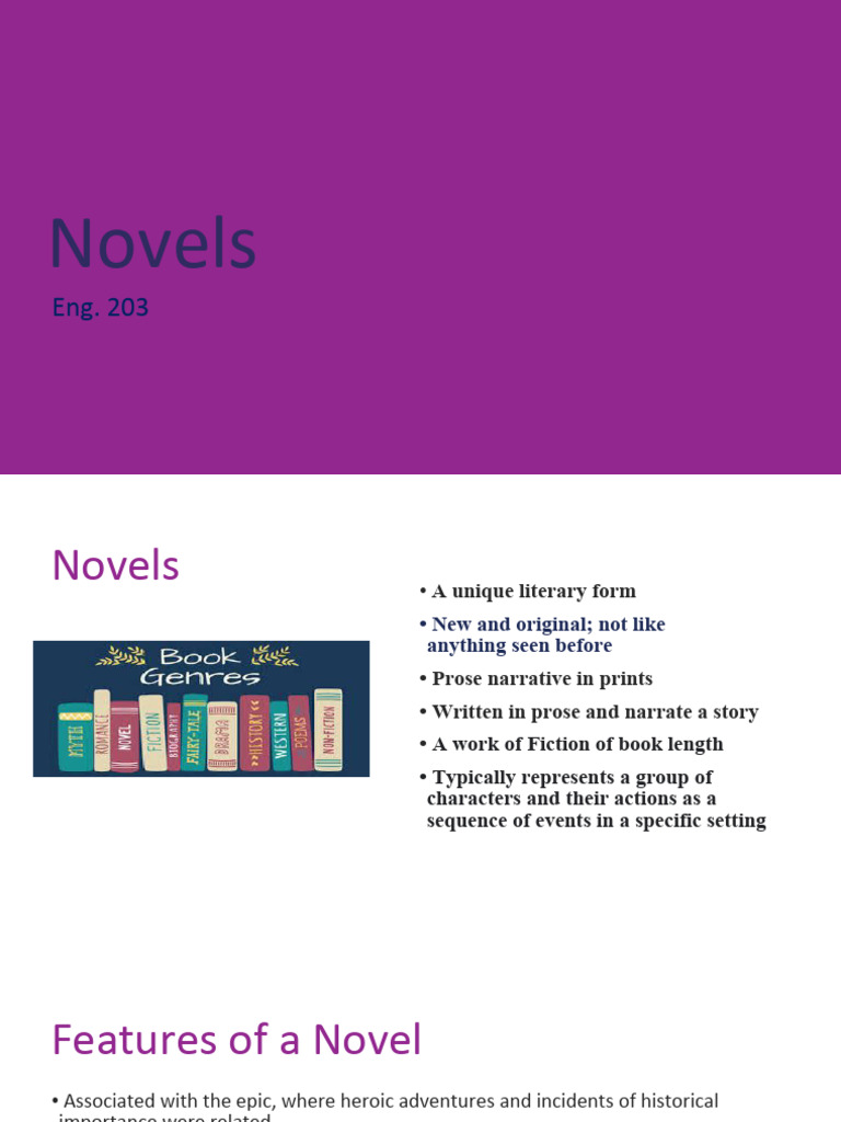 A Brief Introduction To 20th Century Novels | PDF