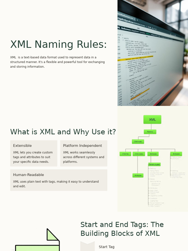 XML Naming Rules A Comprehensive Guide | PDF