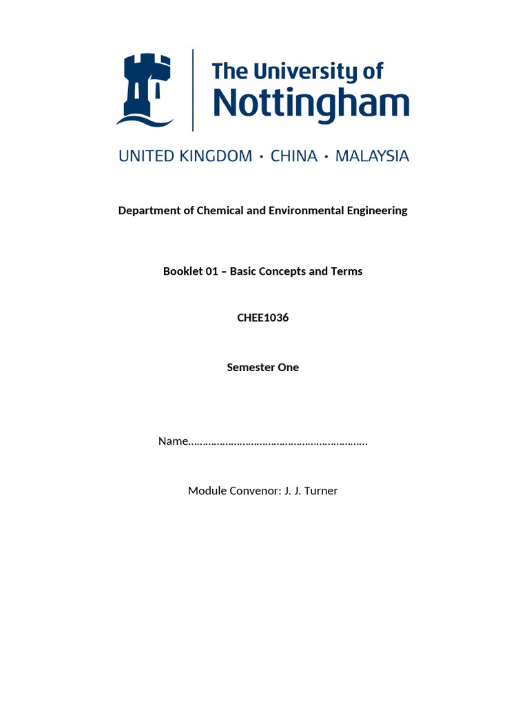 Booklet 01 - Basic Concepts and Terms - 24-25 | PDF