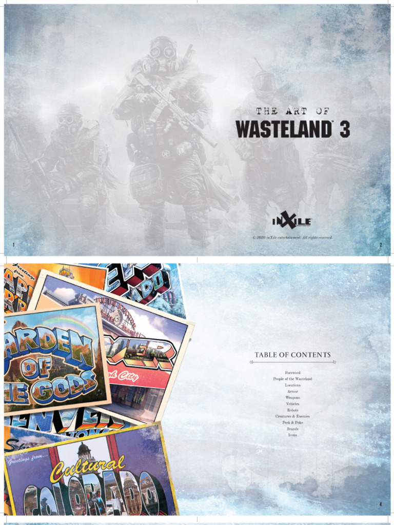 The Art of Wasteland 3 | PDF