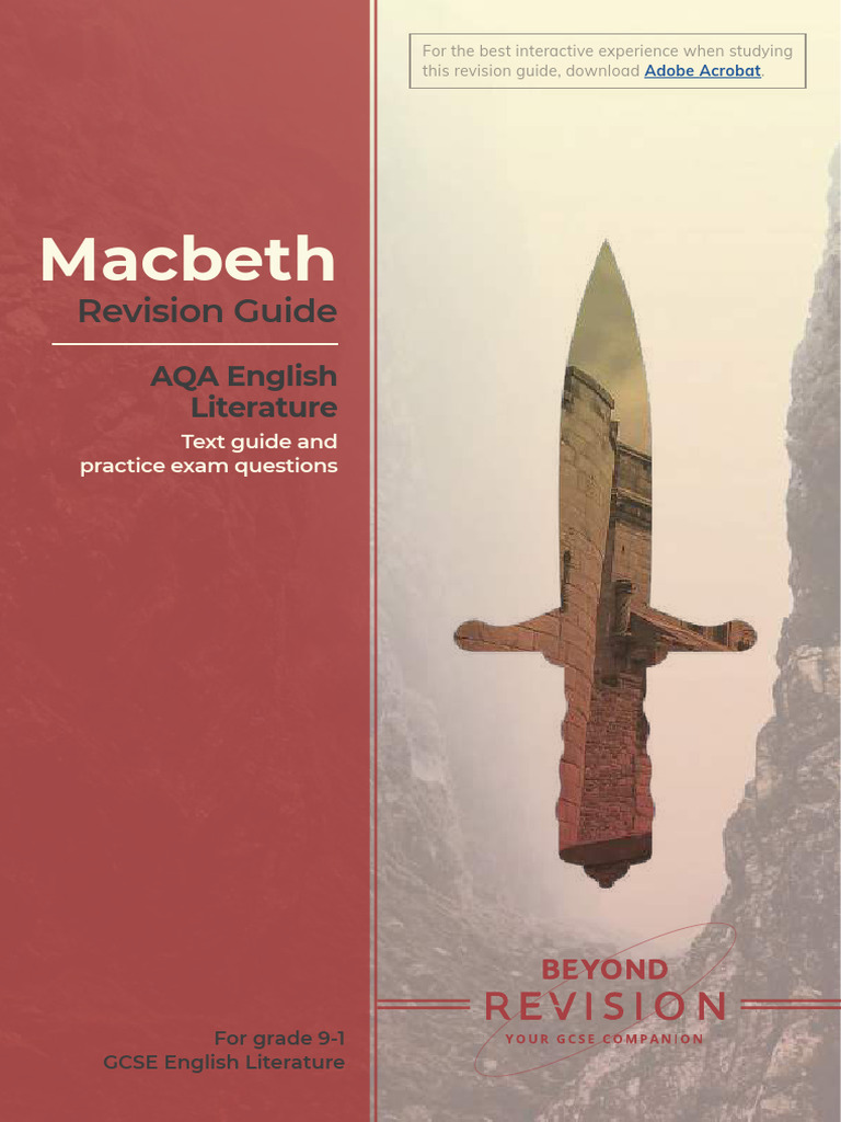 Macbeth Revision Guide Min Min Compressed | PDF