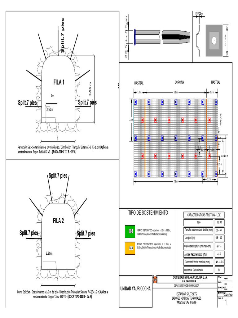 Split Set Support Specifications | PDF