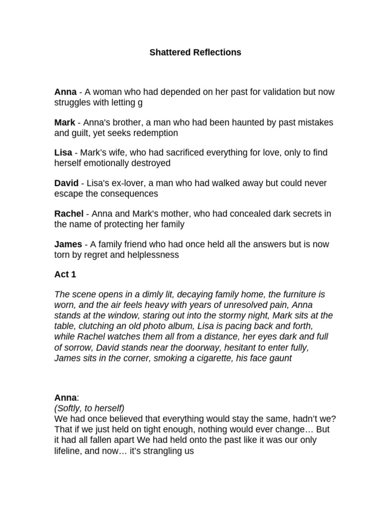 Shattered Reflections | PDF