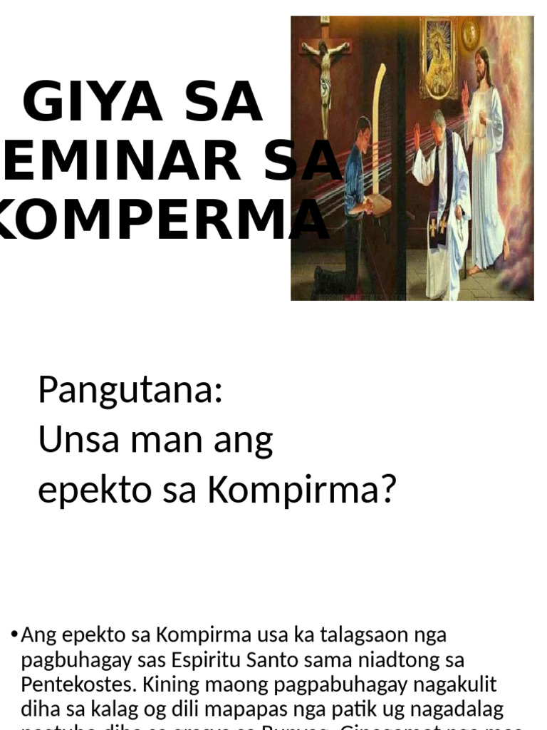 Giya Sa Komperma | PDF