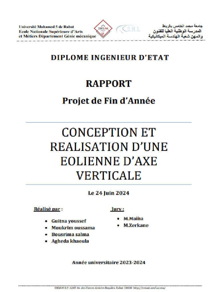 Rapport PFA Structure | PDF | Rotating Machines | Computers