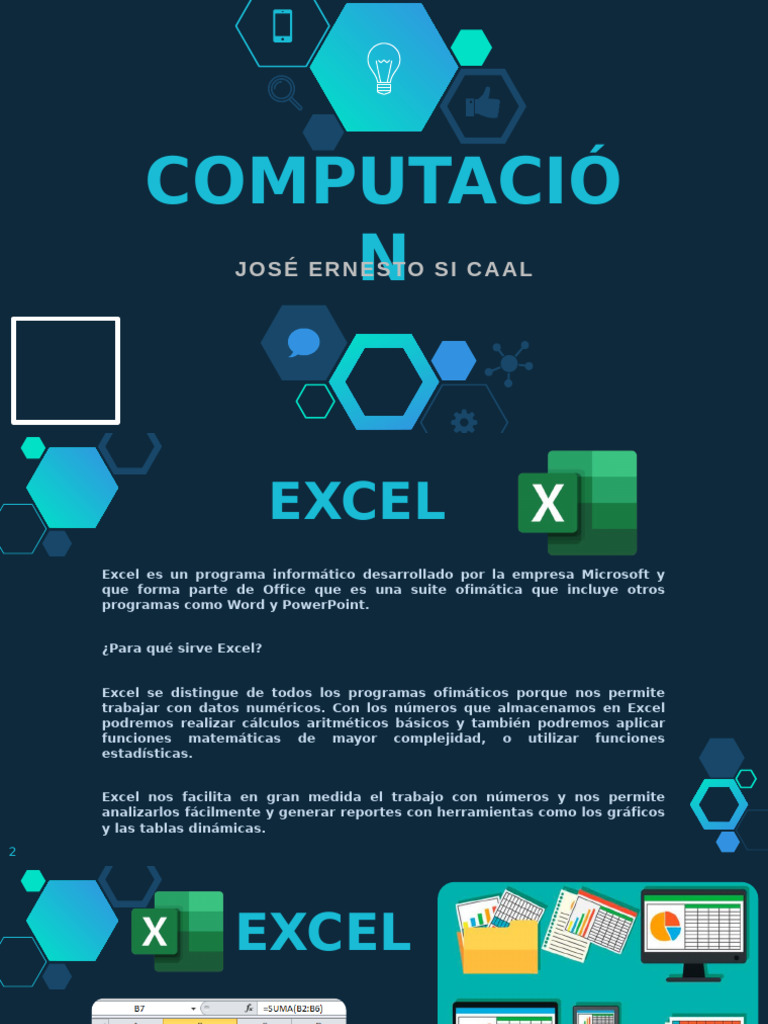 Conceptos Básicos de Excel | PDF | Microsoft Excel | Hoja de cálculo