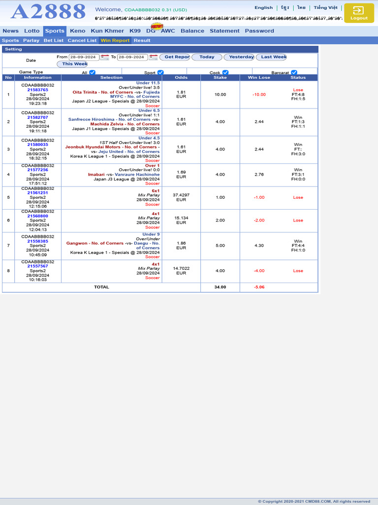 Player A2888 Tvbasesport2report | PDF