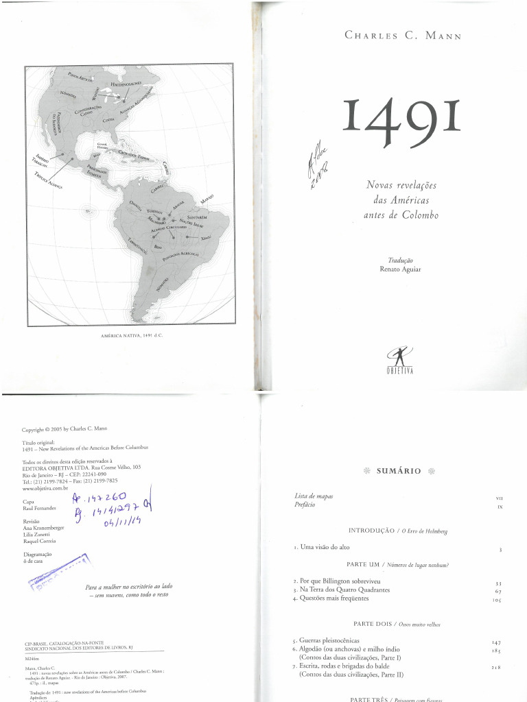 Charles C Mann - 1491 | PDF
