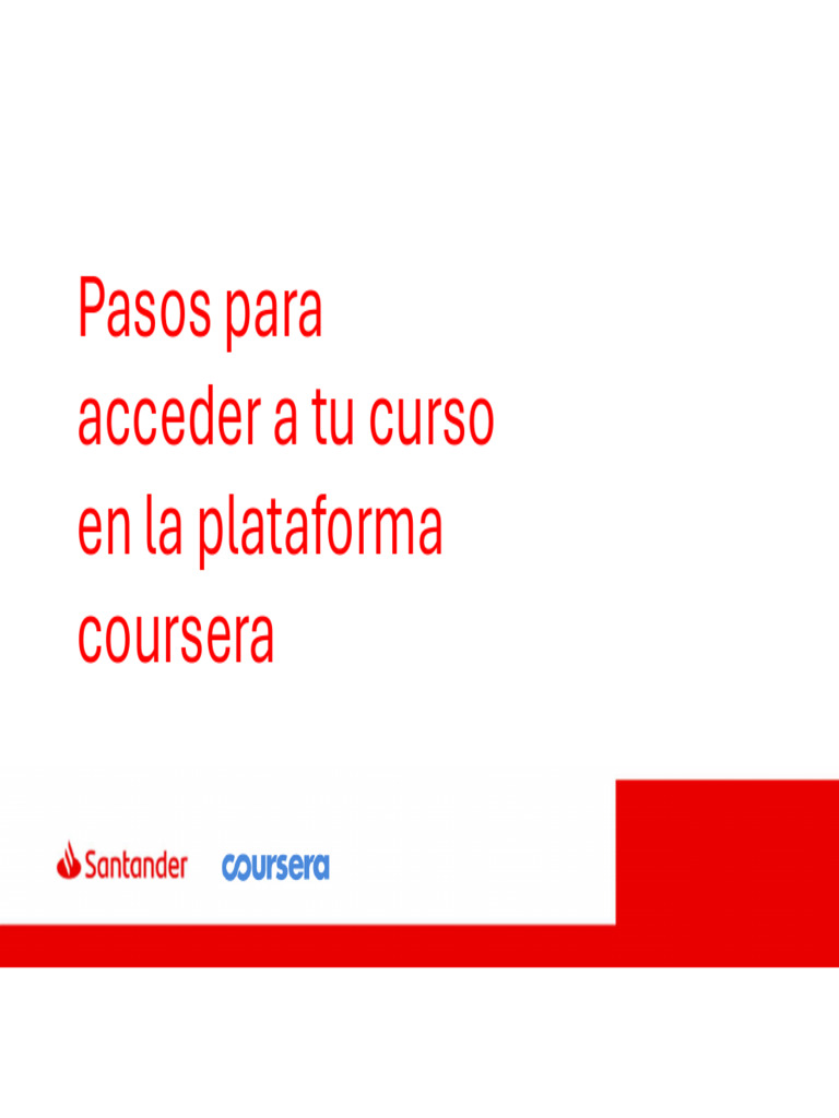 Tutorial de Acceso A Cursos Coursera | PDF