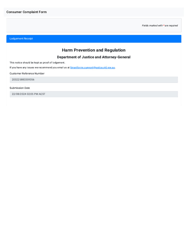 Form Submission 66c6b8f28f101a4f471da216 | PDF