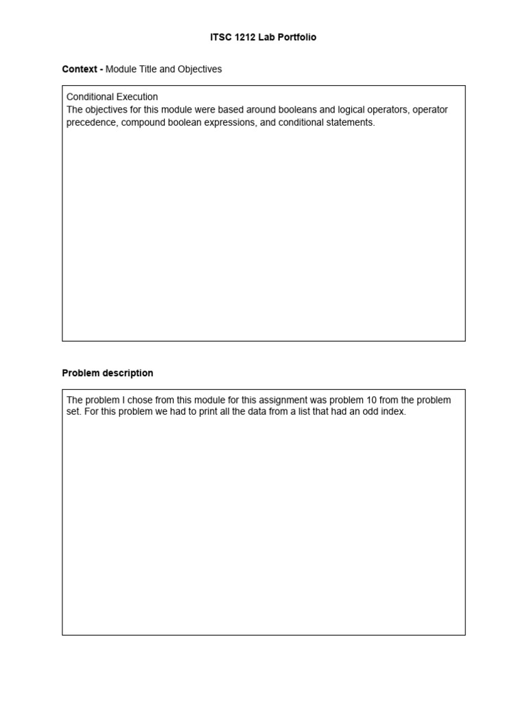 Module 6 Portfolio | PDF