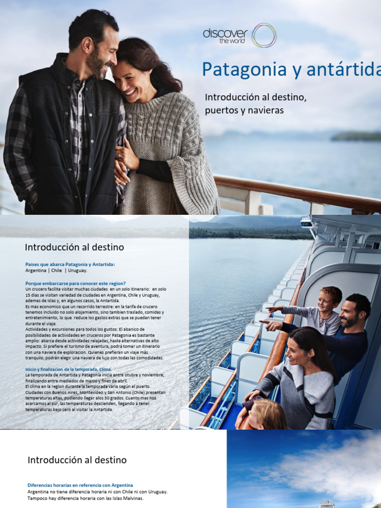 Patagonia Presentación CRUCEROS | PDF
