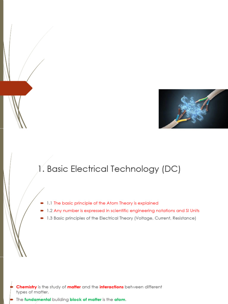 Module 1 Basic El Technology Slides 2019 | PDF