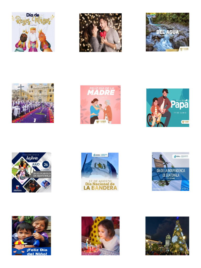 Actividades Del Año | PDF