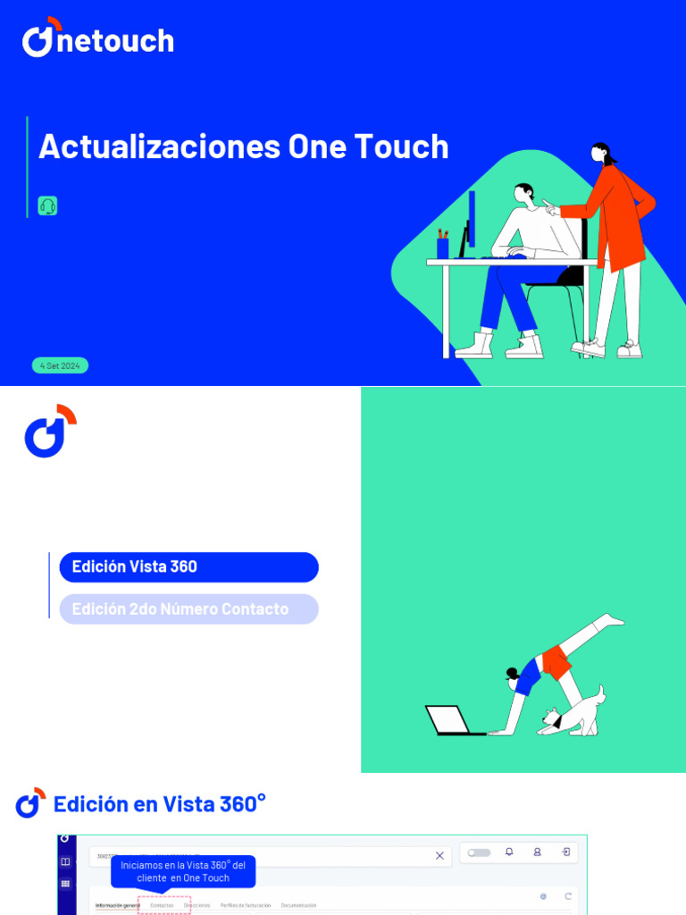 Actualizaciones Al One Touch - Editar Contactos y Nro Contacto Adicional | PDF | Informática ...