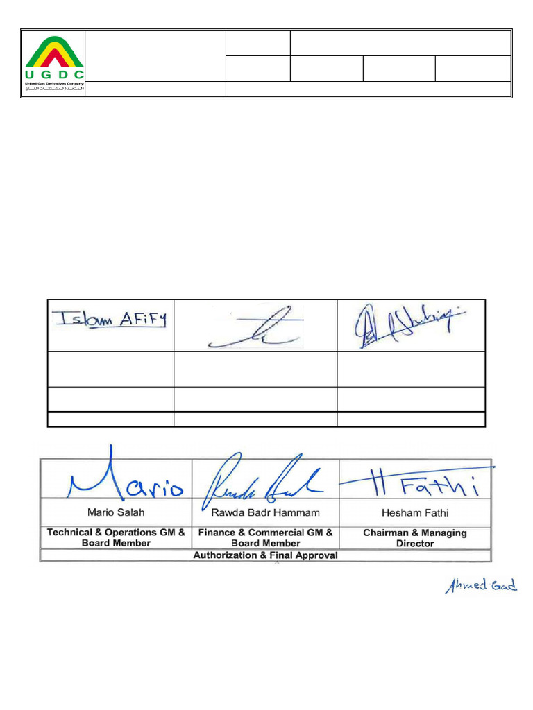 Ugdc Work at Hight Procedure | PDF