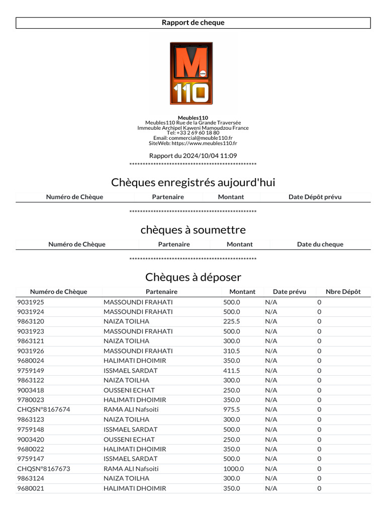 Rapport_cheque (9) | PDF
