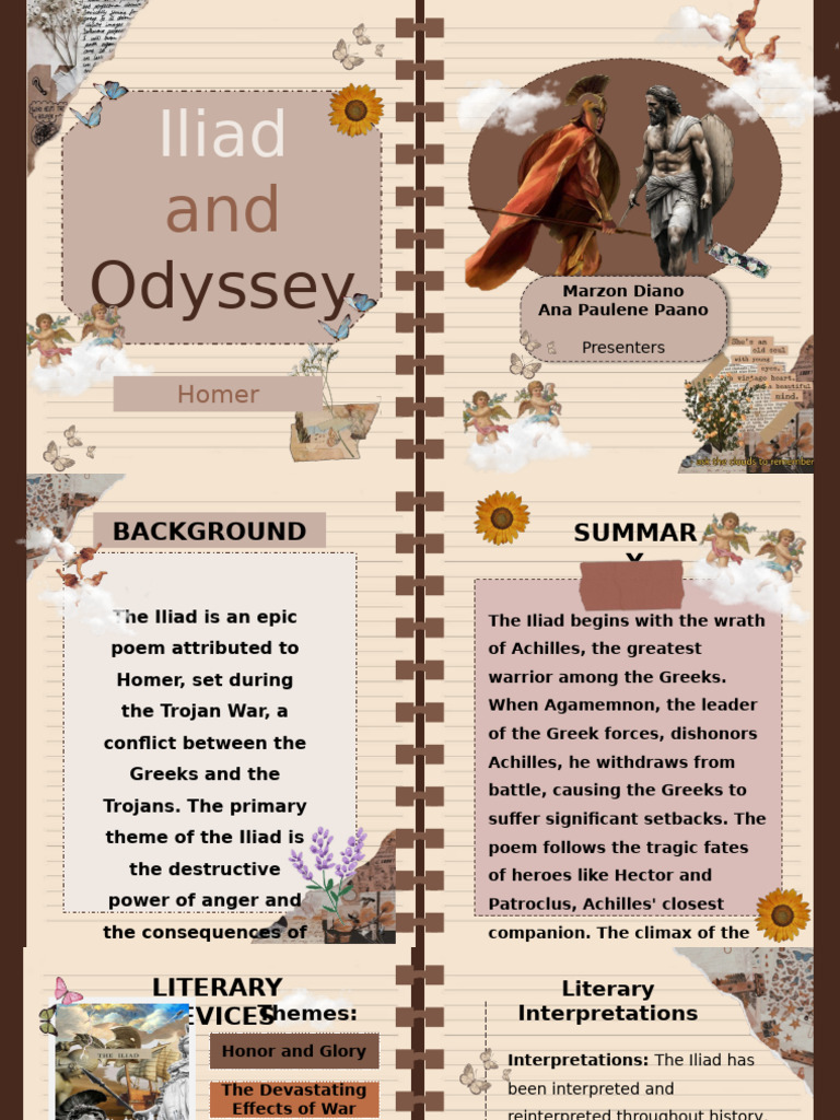 Iliad and Odyssey | PDF