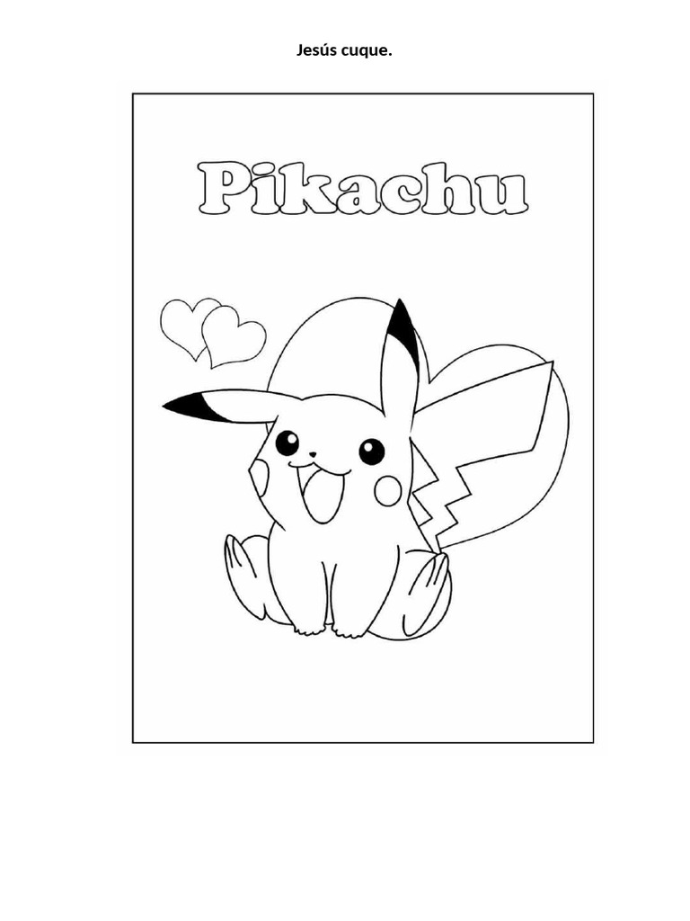 Pikachu | PDF