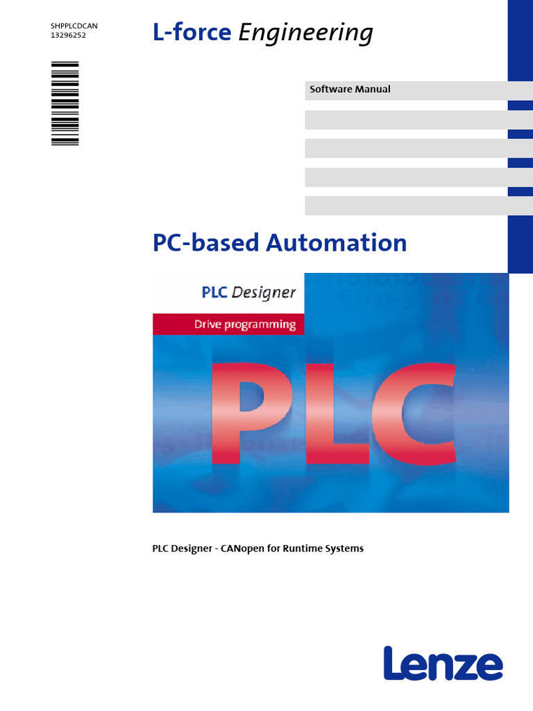 Reference Manual PLC Designer - PLC Designer (R2-x) CANopen For Runtime ... Reference Manual PLC Designer - PLC Designer (R2-x) CANopen For Runtime ...