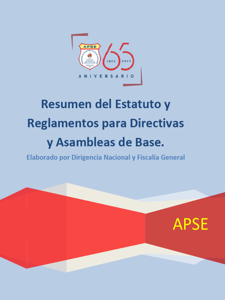 Resumen para Directivos de Base de La APSE | PDF