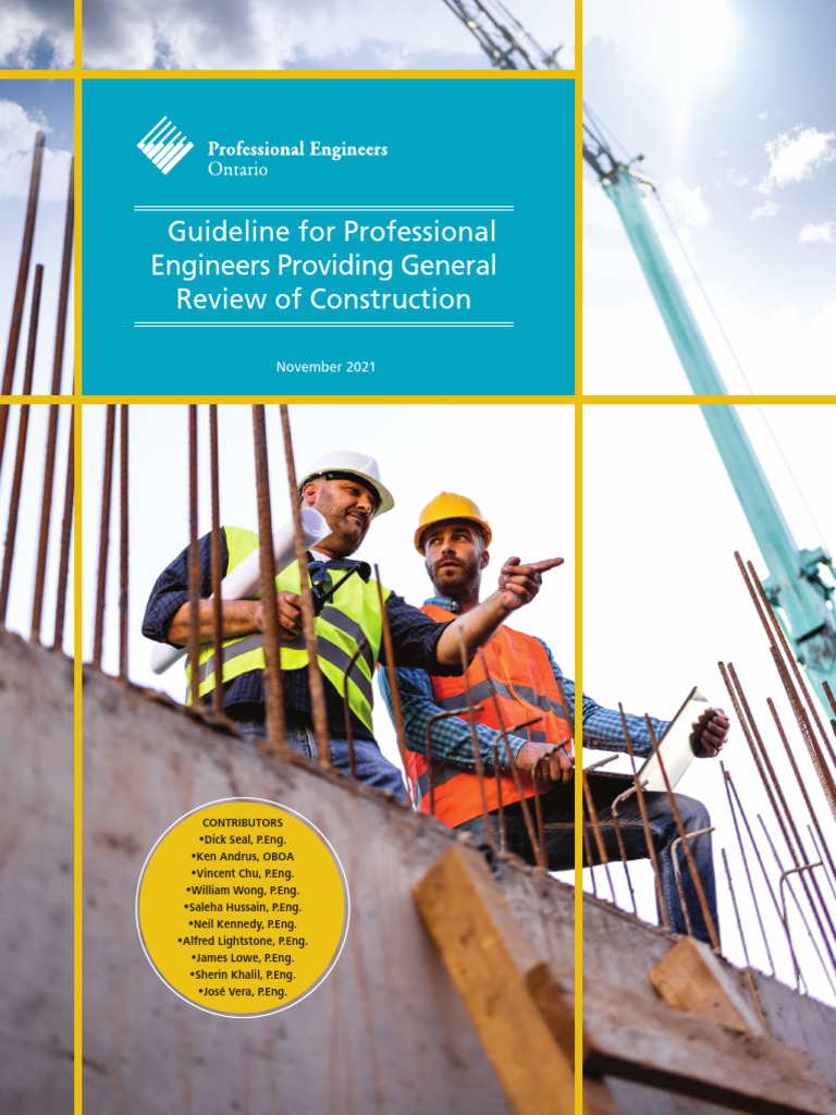 General Review of Construction As Required by Ontario Building Code | PDF